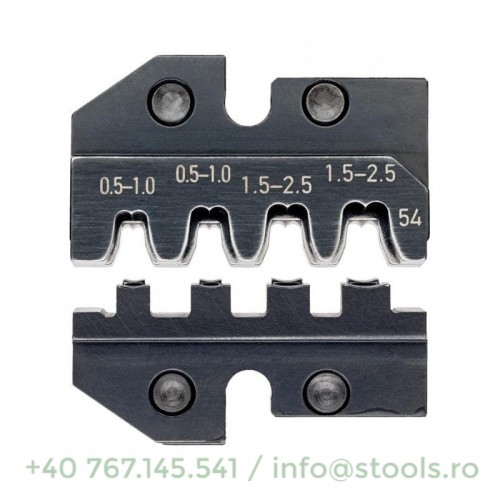 Bac pentru Crimp-System pentru pin modular, forma sertizare F, Knipex